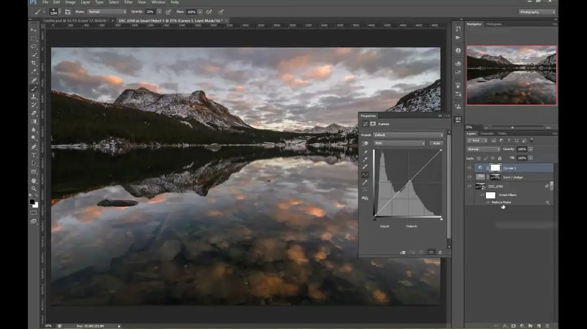 Before And After Photoshop Landscape
