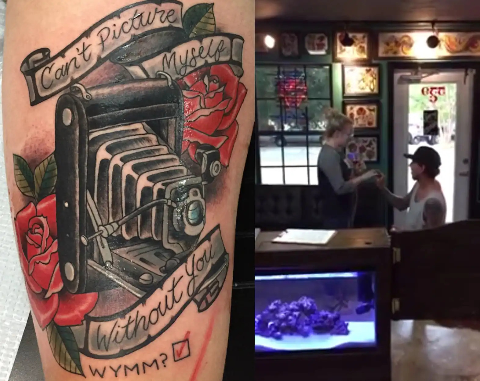 Vintage Canon Camera Tattoo